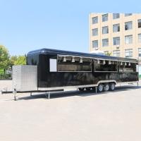 China Vending Kiosk Food Trucks Full Kitchen Custom Food Trailers Mobile Food Cart for sale