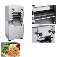 China Stainless Steel Noodle Maker Machine Cutting Adjustable Thickness Dough Fresh Pasta Making For Kitchen Tool for sale