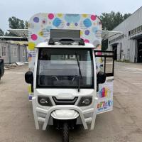 China Three Wheels Electric Mobile Food Truck Coffee BBQ Electric Catering Van for sale