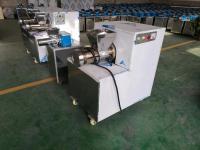 China Silver 304 Stainless Steel Electric Macaroni Maker Automatic Noodle Machine 380V 1100W for sale