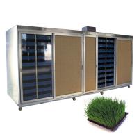 China Animal Hydroponic Fodder Machine Greenhouse Hydroponic Growing Systems for sale