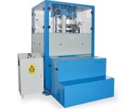 China 9 Dies 200g Chlorine 3inch TCCA Rotary Tablet Press Pharma Compression Machine for sale