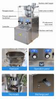 China Intelligent Rotating Sugar Tablet Press Medicine Herbal Pharmaceutical Tablet Press for sale