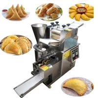 China 12/15cm Automatic Big Size Empanada Machine / Large Dumpling Samosa Pierogi Spring Roll Making Machine for sale