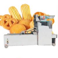 China Multi Function Sesame Peach Crisp Biscuit Machine Palace Peach Crisp Biscuit Roller Type Sugar Cookie Making Machine for sale