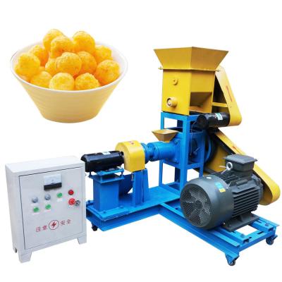 China The Most Popular Snacks Puffed Food Millet Corn Puff Extruder Machine for sale