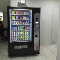 China Drinks and food custom vending machine manufacturers with cash payment system for sale