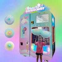 China Best Selling Professional Fully Automatic Cotton Candy Machine Factory Vending Machine for sale