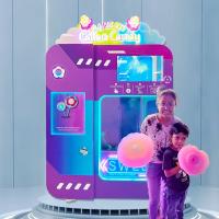 China Best Selling Professional Fully Automatic Cotton Candy Machine Factory Vending Machine for sale