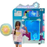 China Best Selling Professional Fully Automatic Cotton Candy Machine Factory Vending Machine for sale