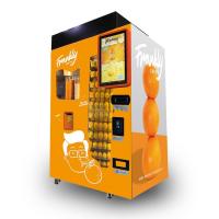 China New Design Ice Orange Juice Making Vending Machine With Credit Card Payment for sale