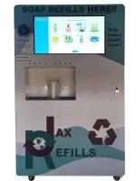 China Coin Credit Card QR Code Token Cashless Payment System Washing Liquid Vending Machine for sale