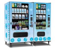 China Multi Using Smart Touch Screen Combo Snack Cool Drink And Coffee Vending Machine for sale