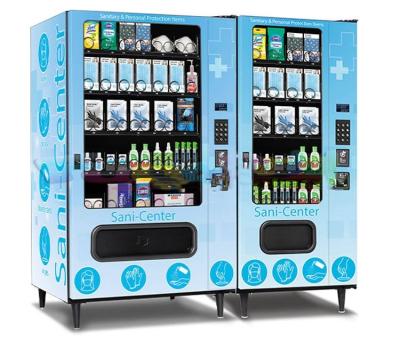 China Multi Using Smart Touch Screen Combo Snack Cool Drink And Coffee Vending Machine for sale
