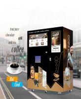 China Robot Arm Making Ice Coffee Cafe Vending Machine Robot Coffee Machine Fully Automatic for sale