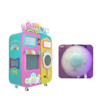 China Smart Cotton Candy Making Machine Coin Credit Card Payment System Touch Screen for sale