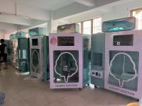 China Food Grade Cotton Candy Machine Gas Operated With Video Technical Support for sale