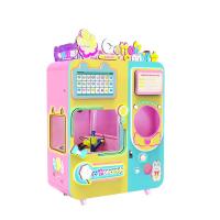China Fully Automatic Vending Device Self Service Cinema Commercial Cotton Candy Vending Machine For Sales for sale