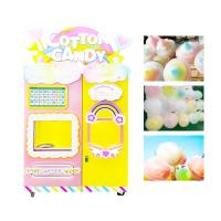 China Fully Automatic Vending Device Self Service Cinema Commercial Cotton Candy Vending Machine For Sales for sale