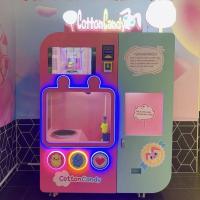 China Commercial Coin Vending Machines Fully Automatically Making Cotton Candy for sale
