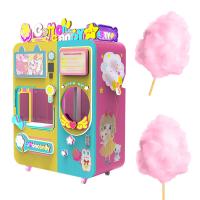 China Commercial Coin Vending Machines Fully Automatically Making Cotton Candy for sale