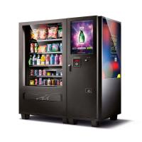 China Convenience Store Automatic Snack And Drink Combo Advertisement Self-Service Vending Machine for sale