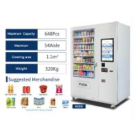 China 24 Hours Self Service Store Combo Vending Machine For Food And Drinks Snacks Sale for sale