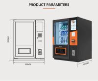 China Custom Mini Sale Snacks Drinks Combo Ice Self Serve Vending Machines for sale