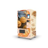 China 50W Automatic Bread Snack Foods And Drinks Products Qr Pay Vending Machines for sale