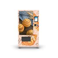 China 50W Automatic Bread Snack Foods And Drinks Products Qr Pay Vending Machines for sale