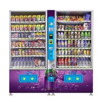 China Double Cabinet Large Capacity Gum And Snack combo vending machines Made In China Low Price for sale