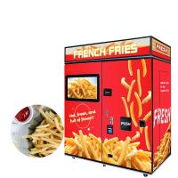 China Automatic French Fries Portable Fried Snack Self Service Vending Machine for sale