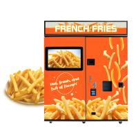 China Automatic French Fries Portable Fried Snack Self Service Vending Machine for sale