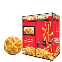 China Automatic French Fries Portable Fried Snack Self Service Vending Machine for sale
