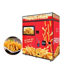 China Automatic French Fries Portable Fried Snack Self Service Vending Machine for sale
