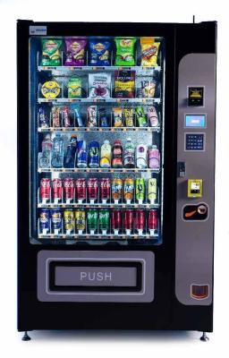 China Snacks And Drinks Foods Combo Vending Machine For Subway Station for sale