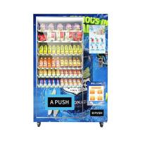 China Touch Screen Fresh Food Vending Machines  220V 50HZ 24 Hours Support for sale