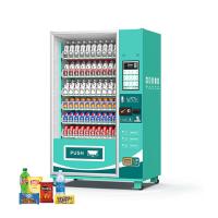 China 4G Wifi Network Metal Vending Machine With Customized Color Painting Sticker for sale
