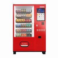 China Large Fresh Food Vending Machines For Hotel Subway Station And Shopping Mall for sale