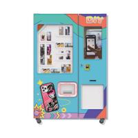 China Customize Metal Construction Vending Machine Paper Money / Coin / Scan Payment System for sale