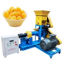 China Easy Operation Snack Making Machinery Fully Automatic Snack Production Line With Customized Color Painting Sticker for sale
