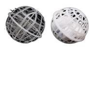 China Plastic Porous Suspended Biological Filler Polyurethane Hollow Ball for Water Treatment for sale