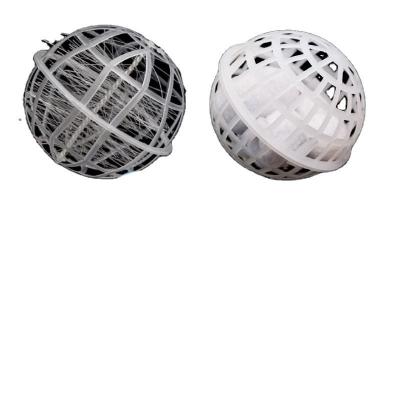 China Plastic Porous Suspended Biological Filler Polyurethane Hollow Ball for Water Treatment for sale