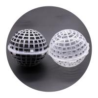 China Plastic PP Suspended Bio Filler Hollow Ball for Wastewater Treatment for sale
