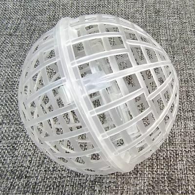 China Porous Polyurethane Sponge Hollow Floating Cage Ball Biochemical Pond Suspended Biological Filler Ball for sale