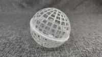 China Porous Polyurethane Sponge Hollow Floating Cage Ball Biochemical Pond Suspended Biological Filler Ball for sale