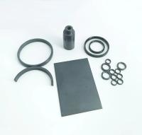 China High Quality Gray Silicon Nitride Ceramic Parts Zirconia Industrial Polishing Punching Insulation Ceramic Plates Grinding for sale