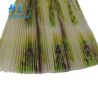 China 16x16 Polyester Plisse Mesh  , Pleated Insect Screen 18mm Colorful Printing for sale