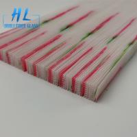 China 16x16 Polyester Plisse Mesh  , Pleated Insect Screen 18mm Colorful Printing for sale