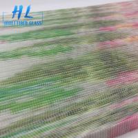 China 16x16 Polyester Plisse Mesh  , Pleated Insect Screen 18mm Colorful Printing for sale